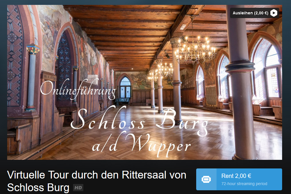 Schloss Burg virtuell - schlossburg